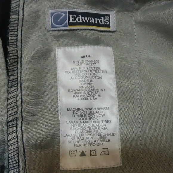 Edwards | Pants | Edwards Navy Blue Cargo Pants | Poshmark